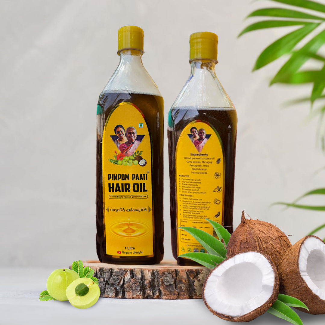 Paati Hair Oil 1000ml – PIMPOM Ventures